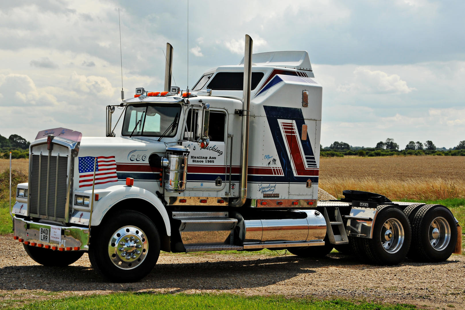 1985 Kenworth W900B - previously owned by Hollywood legend Burt ...