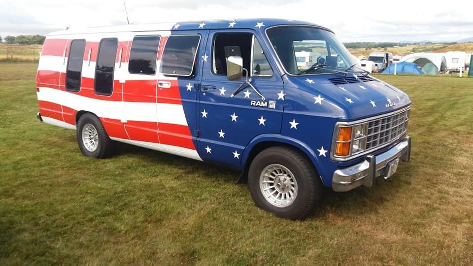 1984 ‘Stars’n’Stripes’ Dodge Van | American DreamsAmerican Dreams