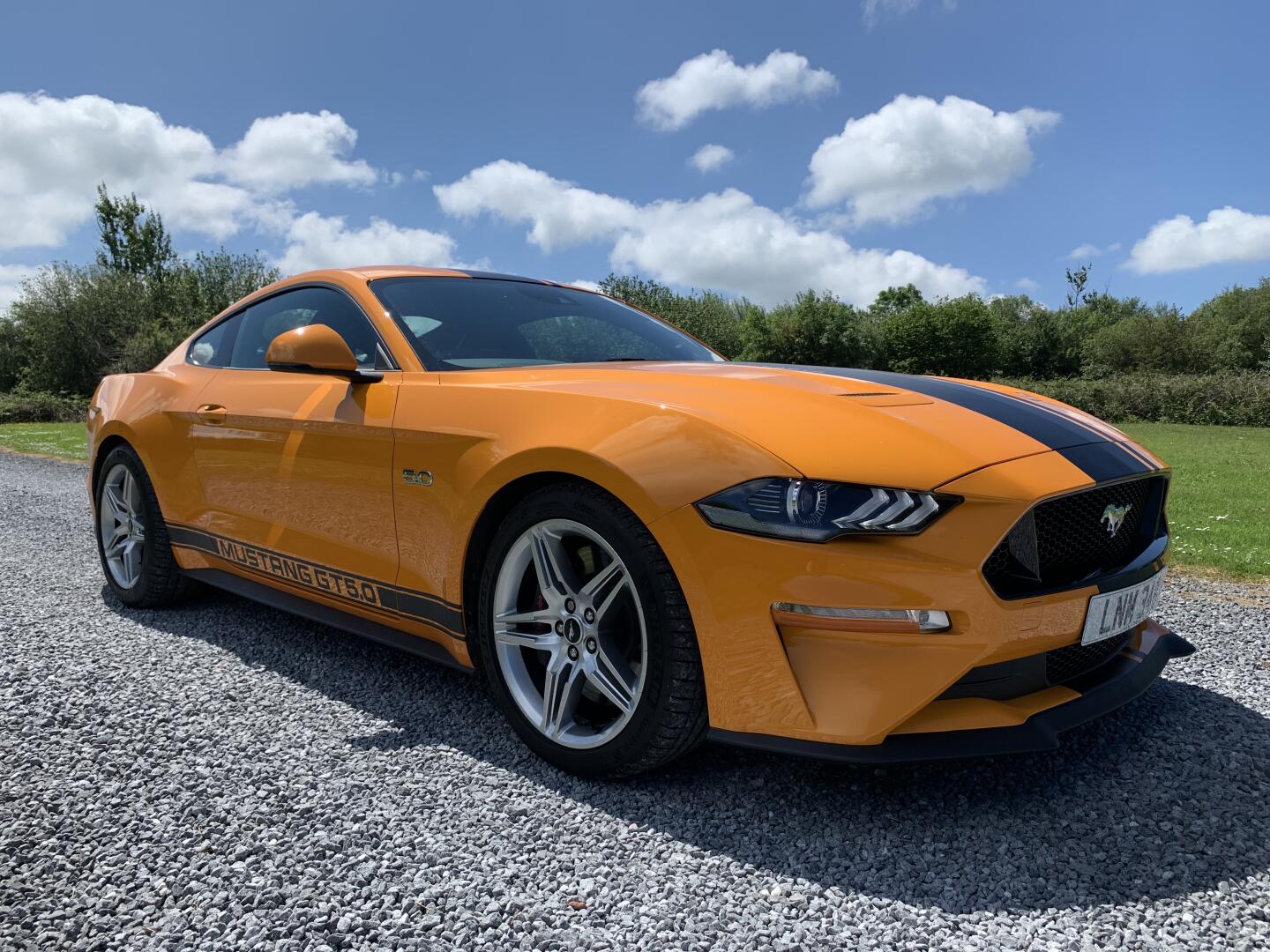 2018 S550 Orange Fury Ford Mustang GT (RHD) | American DreamsAmerican ...