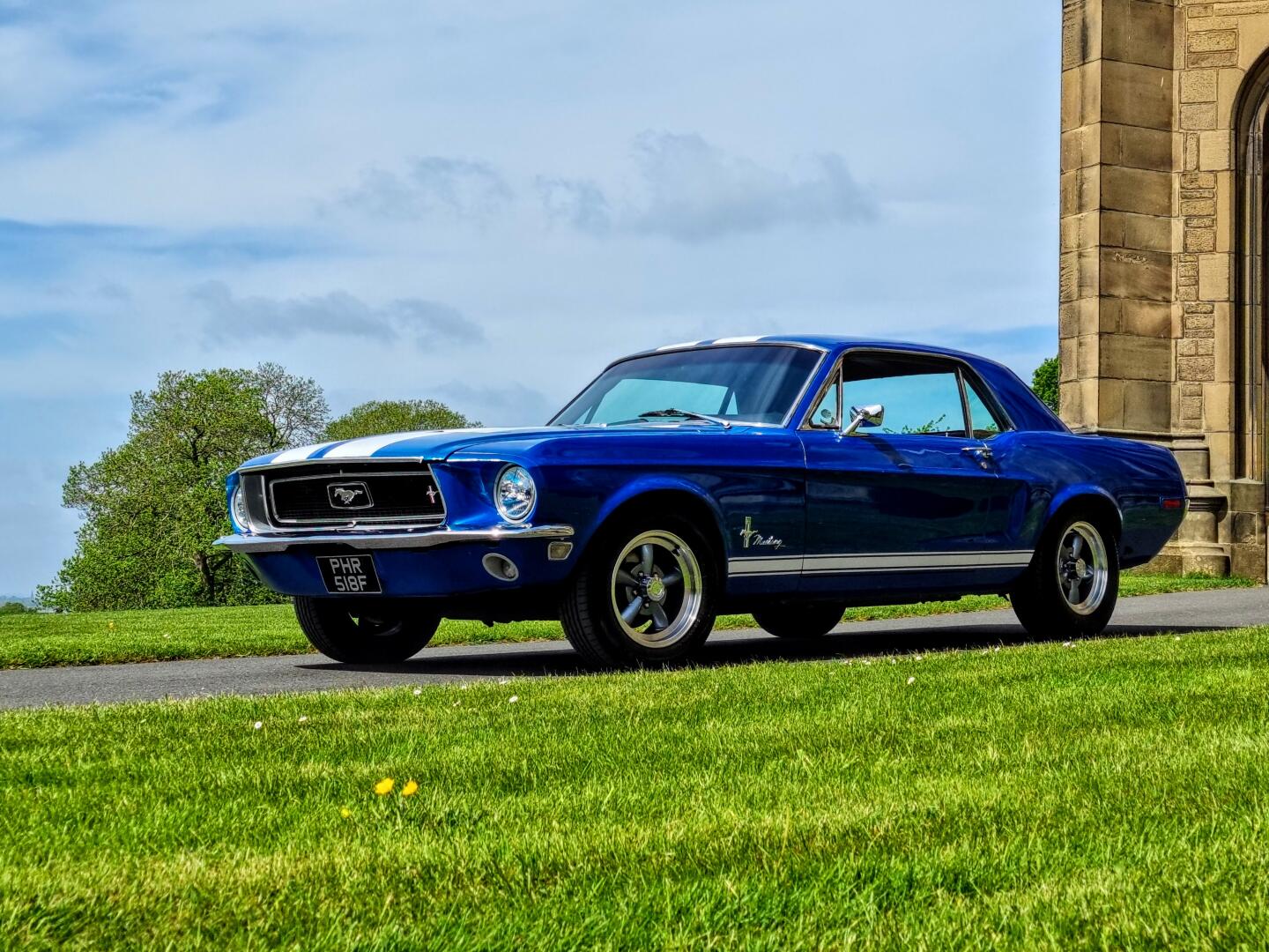 1968 Ford Mustang Coupe in Stunning Blue | American DreamsAmerican Dreams