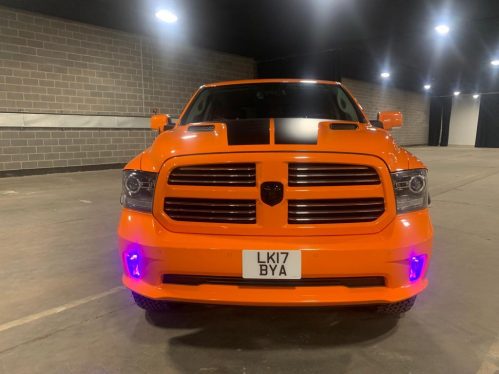 2017 Dodge Ram 1500 Pickup Truck in Ignition Orange | American ...