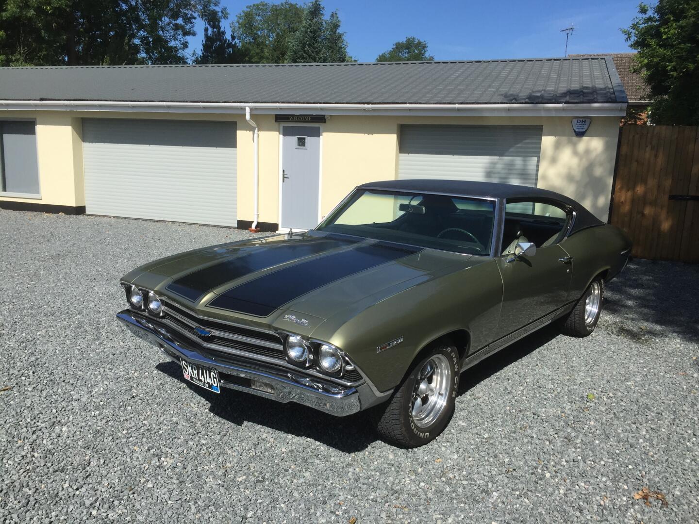 1969 Chevrolet Chevelle, Malibu, 350 V8, coupe | American ...