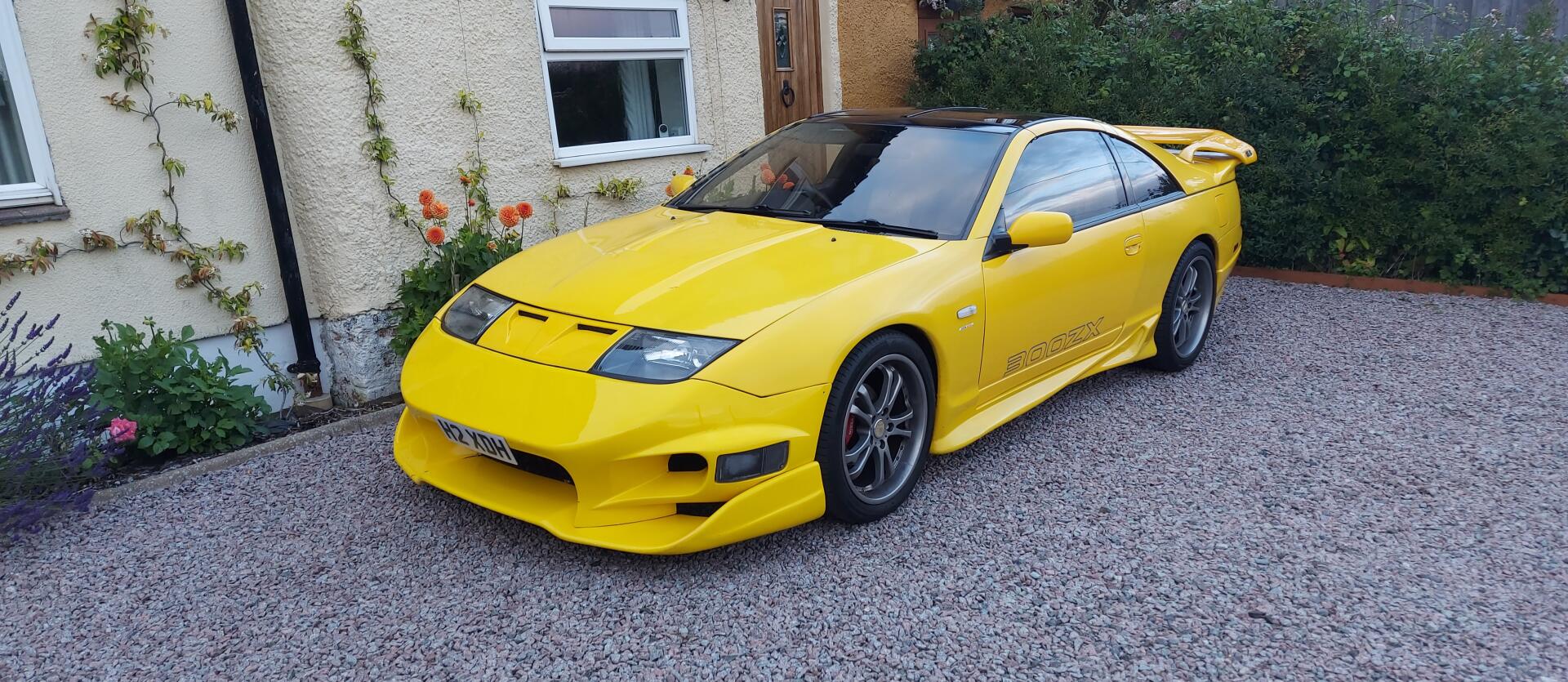 1991 Nissan 300ZX in yellow (modified) (RHD) | American DreamsAmerican ...